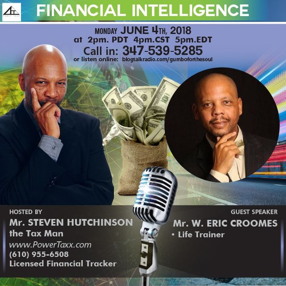 Financial Intelligence hosted by Steven Hutchinson w/ guest W. Eric Croomes