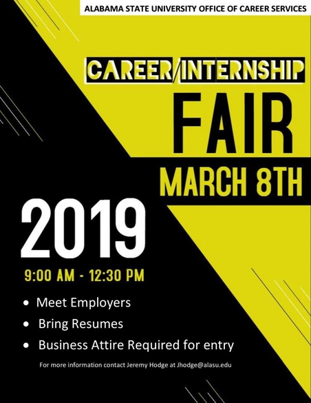 ASU Spring 2019 Internship/Career Fair