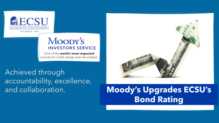 ECSU Bond Rating Upgraded by Moody’s Investors to Baa1