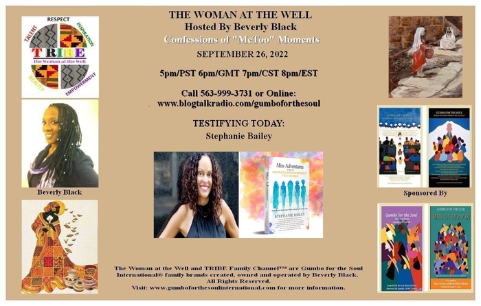 Confessions of "Me Too" Moments hosted by Beverly Black on The Woman at ...