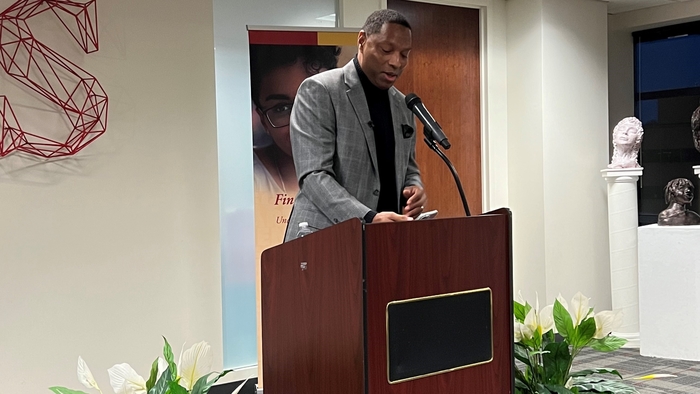 Wisdom Martin, Get Up DC Anchor, Visits The University of The District ...